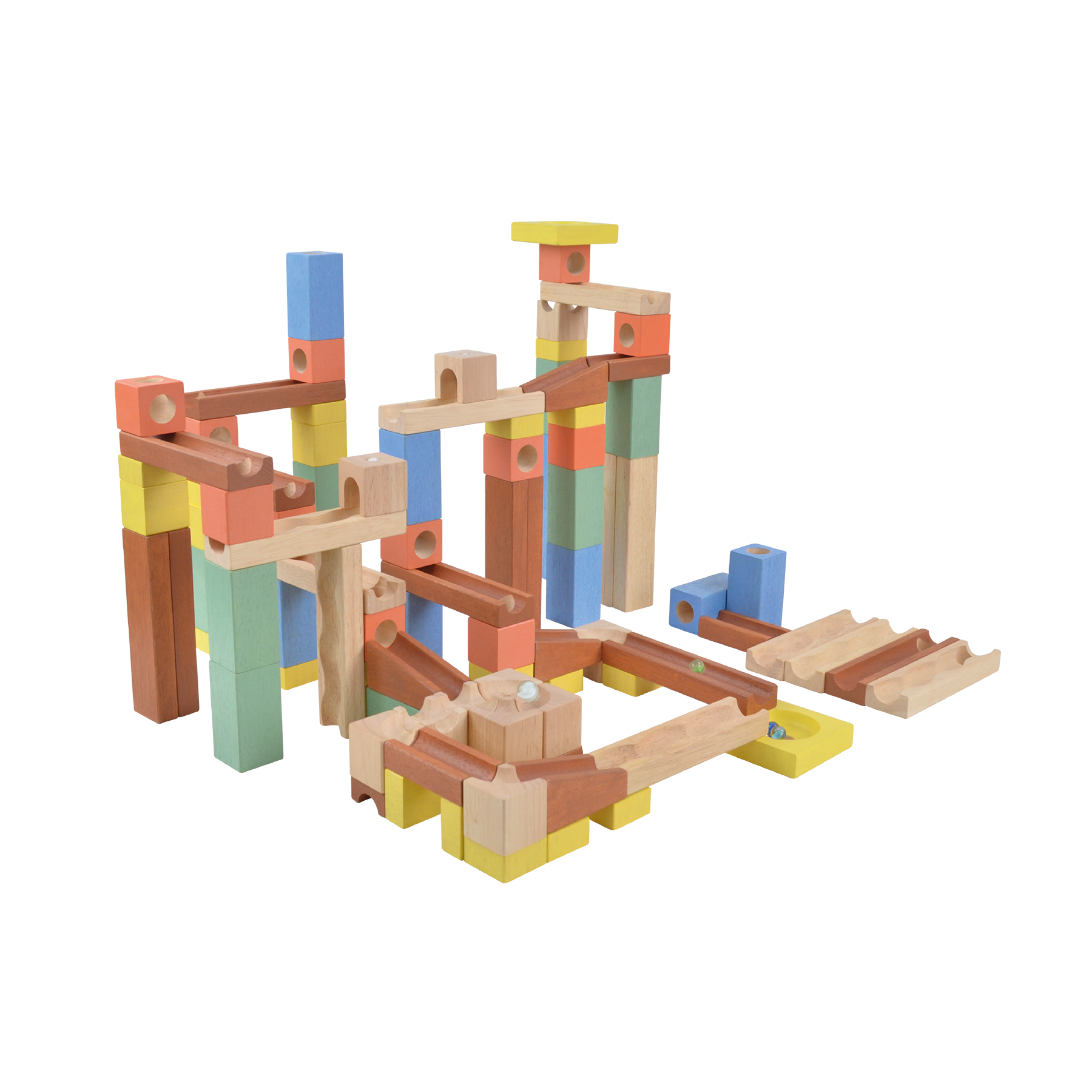 CONSTRUCTION MARBLE TRACK (PASTEL) – Blue Ribbon Toys