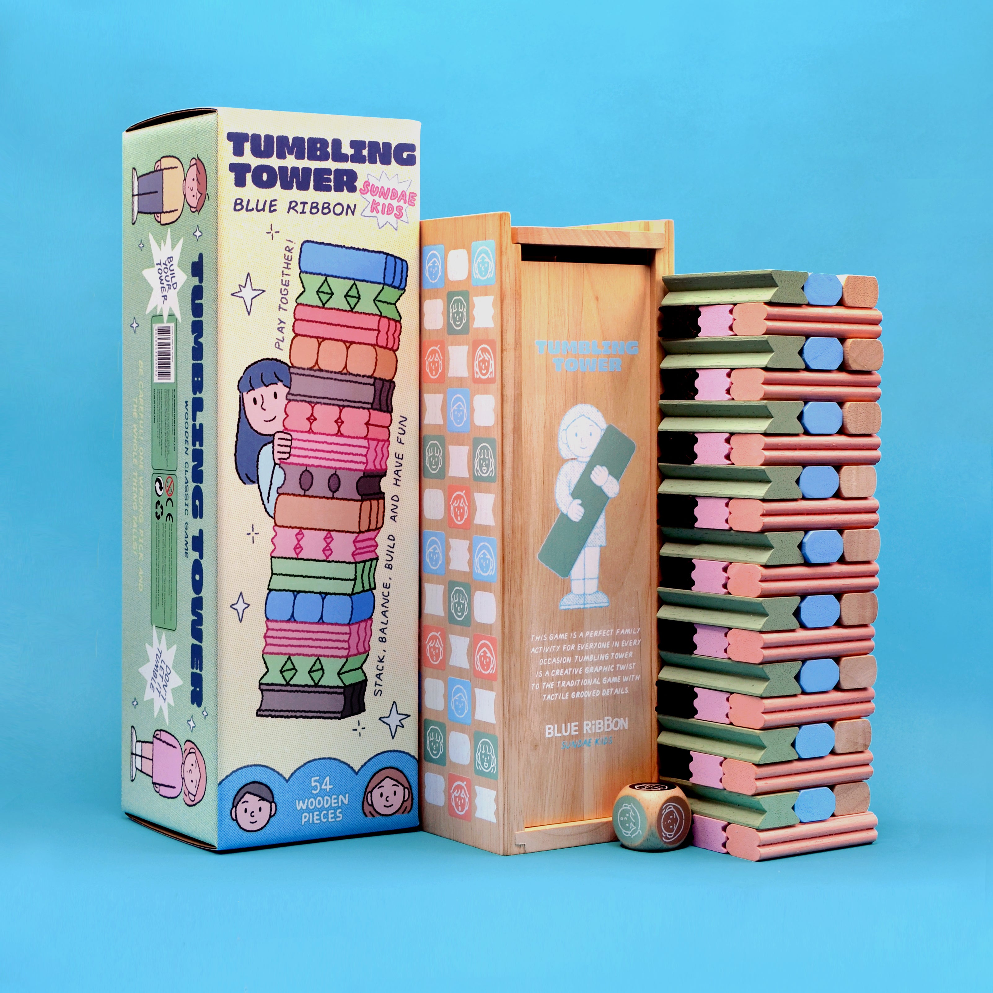 Sundae Kids Tumbling Tower – Blue Ribbon Toys