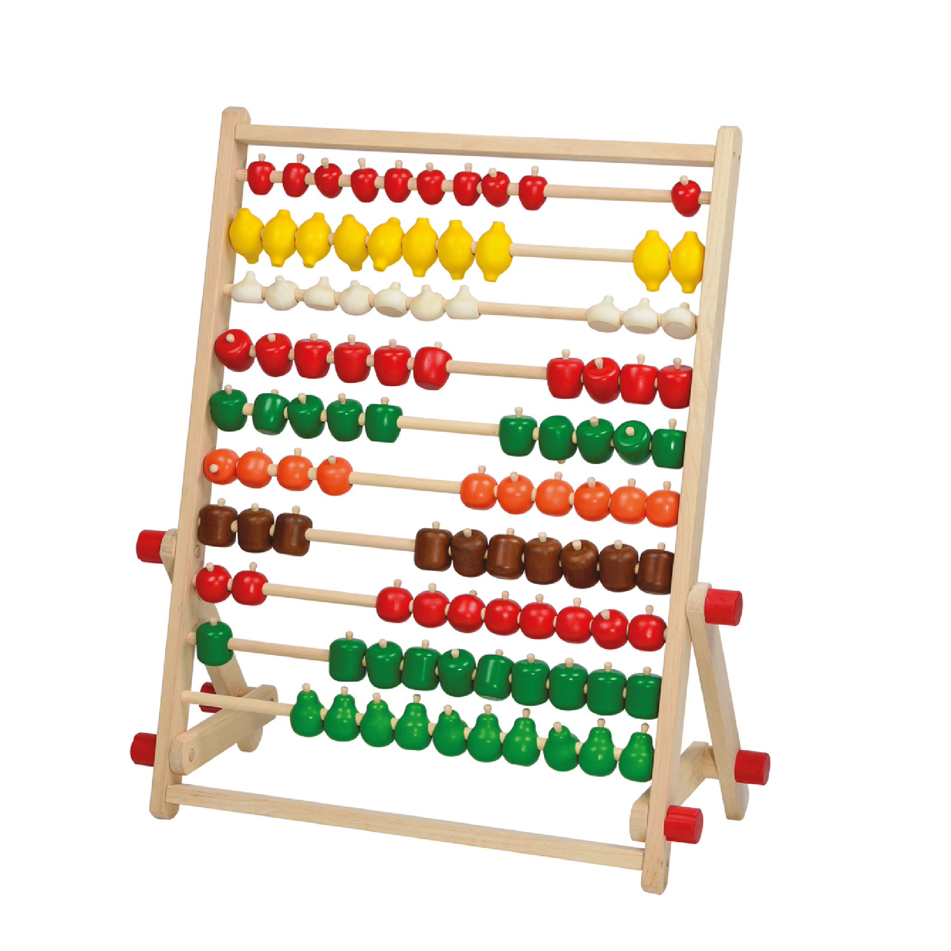 FRUITS & VEGETABLES COUNTING FRAME – Blue Ribbon Toys